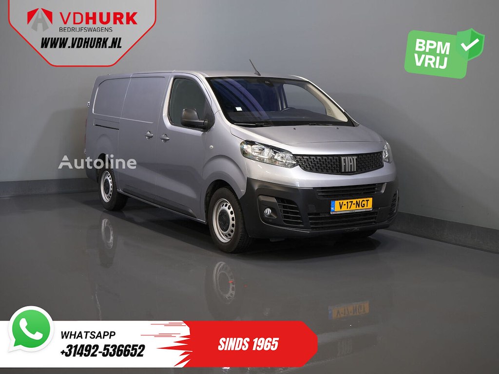 Fiat Scudo 2.0 MJ 145 pk L3 BPM VRIJ! Adapt.Cruise/ Climate/ Keyless/ minibus furgon