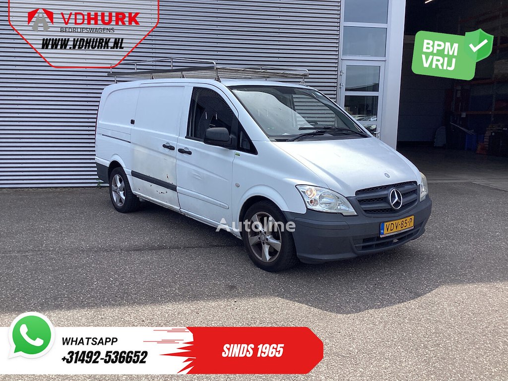 Mercedes-Benz Vito 113 CDI L2 EXPORT ONLY Imperiaal/ LMV/ Trekhaak minibus furgon