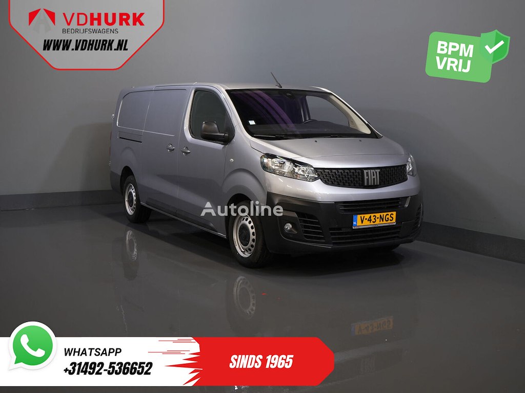 Fiat Scudo 2.0 MJ 145 pk L3 BPM VRIJ! Adapt.Cruise/ Climate/ Keyless/ minibus furgon
