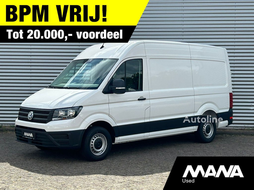 Volkswagen Crafter 35 2.0TDI 140PK L3H3 Automaat Carplay Sensoren Airco Cru minibus furgon