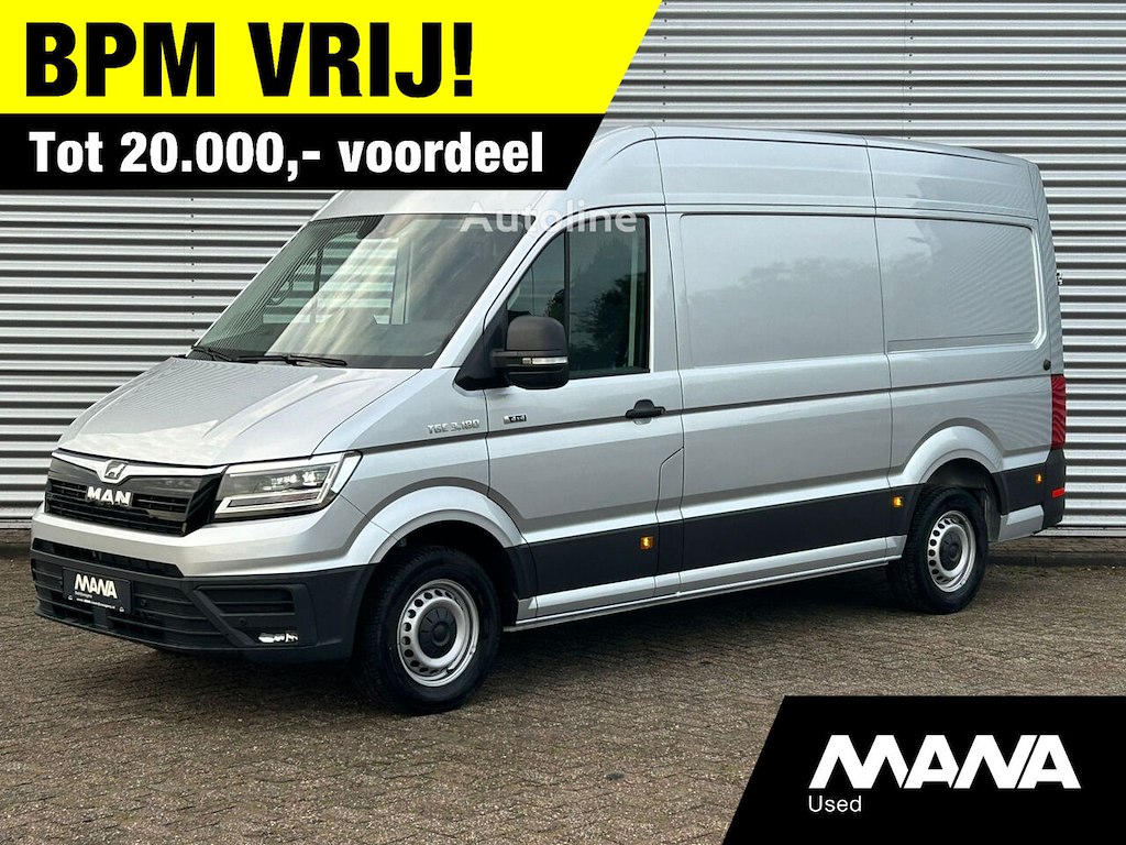 MAN TGE 3.180 L3H3 4x4 Automaat LED NIEUW BPM Vrij Camera Trekhaak minibus furgon