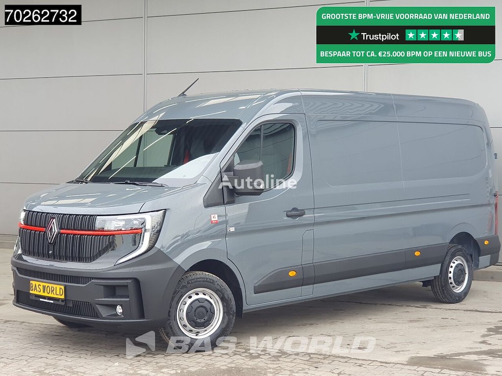 Novi Renault Master 150PK 2025 MODEL Airco Cruise Apple Carplay Parkeersensor laki furgon
