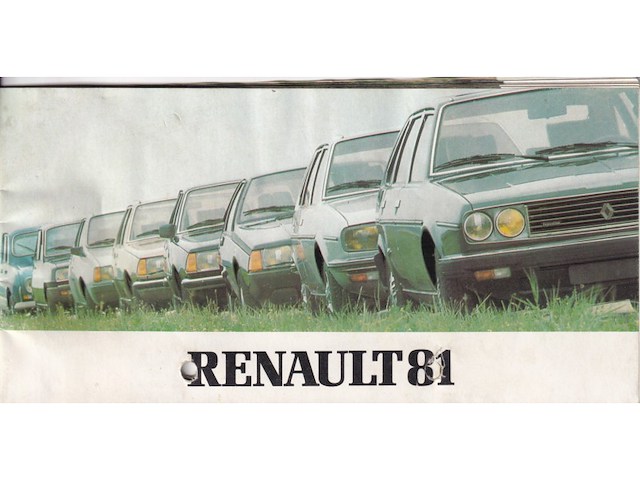 AUTO KATALOG RENAULT 81