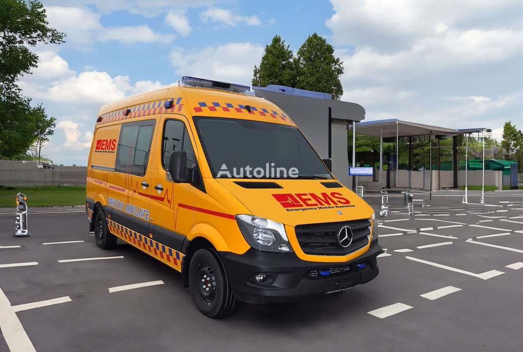 Novo Mercedes-Benz EMS Enfeksiyon Ambulansı vozilo hitne pomoći