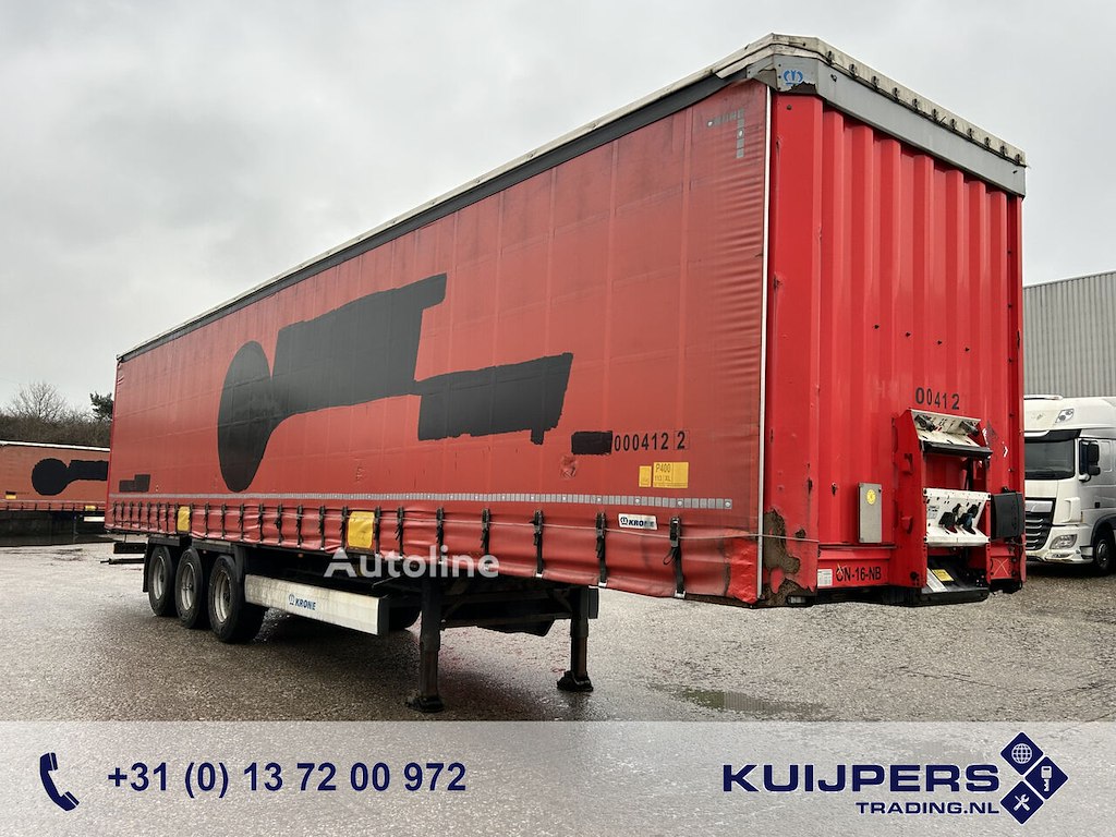 Krone Profi Liner / Curtainside poluprikolica sa kliznom ceradom