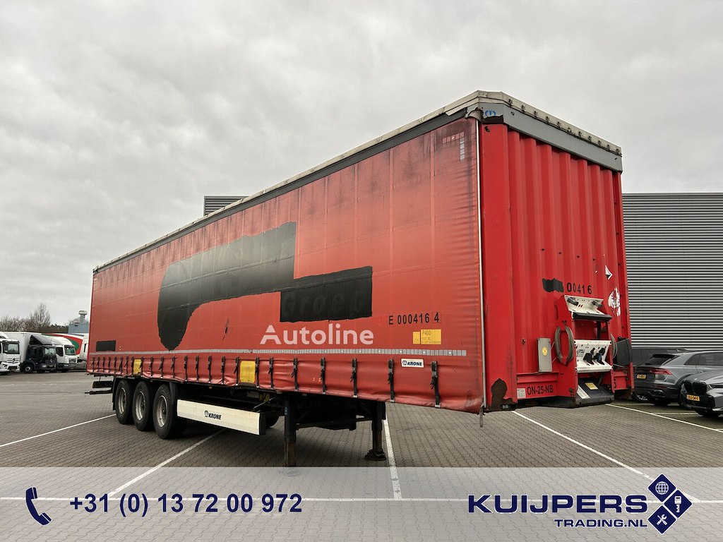 Krone Profi Liner / Curtainside poluprikolica sa kliznom ceradom