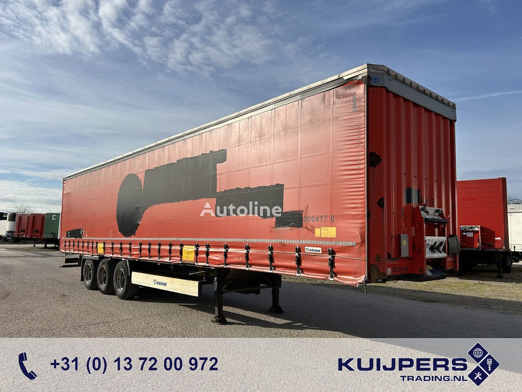 Krone Profi Liner / Curtainside poluprikolica sa kliznom ceradom