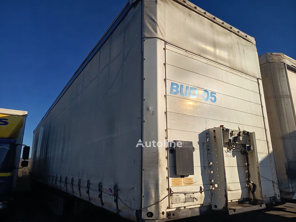 Schmitz Cargobull S 01 standart,axles SAF,lift axle,NEW TYRES poluprikolica sa kliznom ceradom