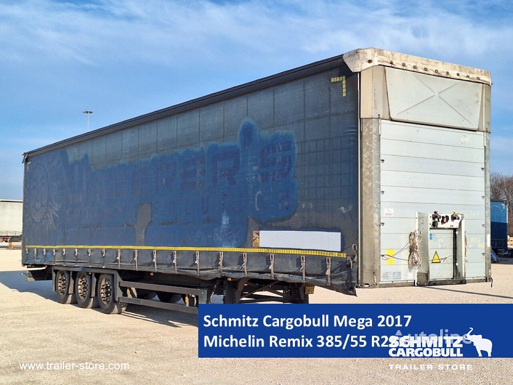 Schmitz Cargobull Curtainsider Mega poluprikolica sa kliznom ceradom