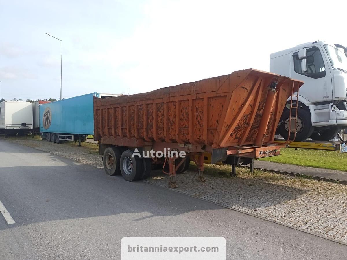 Basgaia 2 Axles Tipper Semi-Trailer | Spring Suspension | poluprikolica kipera