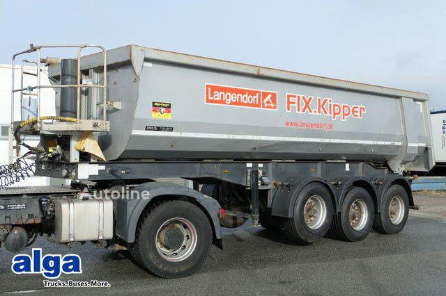 Langendorf SKS-HS 24/29, Stahl, Hardox, 26m³, Luft-Lift,BPW poluprikolica kipera