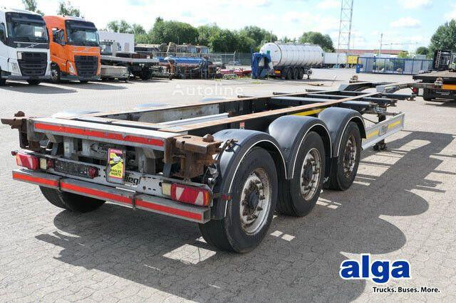 Fliegl SDS 380, 20/30/40 Fuß Container, Luft-Lift, BPW poluprikolica sa niskom platformom
