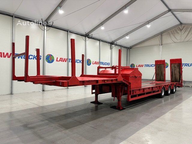 King GTS 44 Tri Axle Machinery Carrier Lowloader poluprikolica sa niskom platformom
