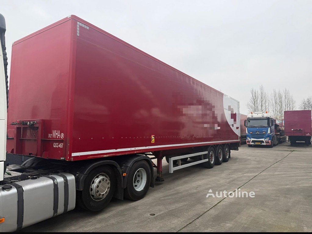 Renders BOX Trailer Axles Disc Brake 2003 furgon poluprikolica