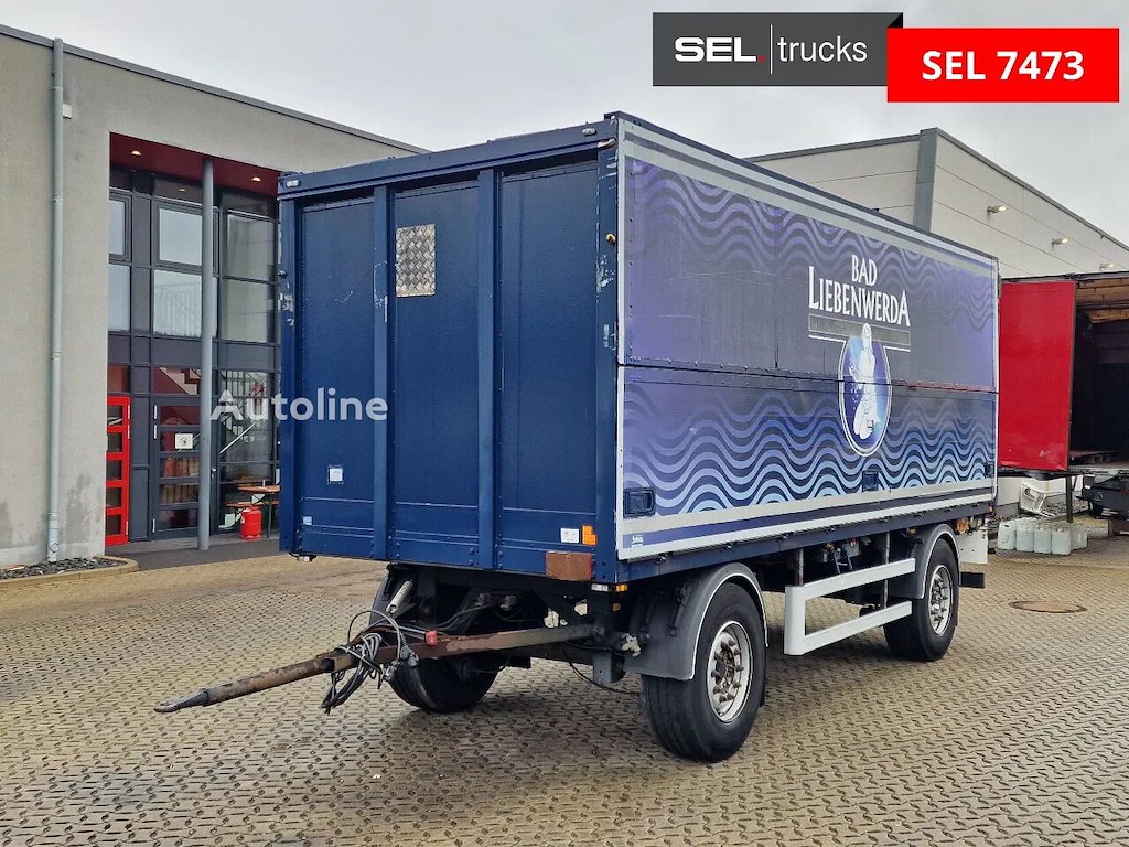 System Trailers Trailer PRASL 18 furgon poluprikolica