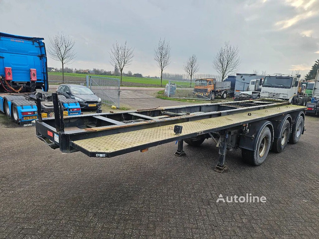 Bulthuis TSTA23 - BPW - DRUM - Lifting axle - 2x Steering poluprikolica-šasija
