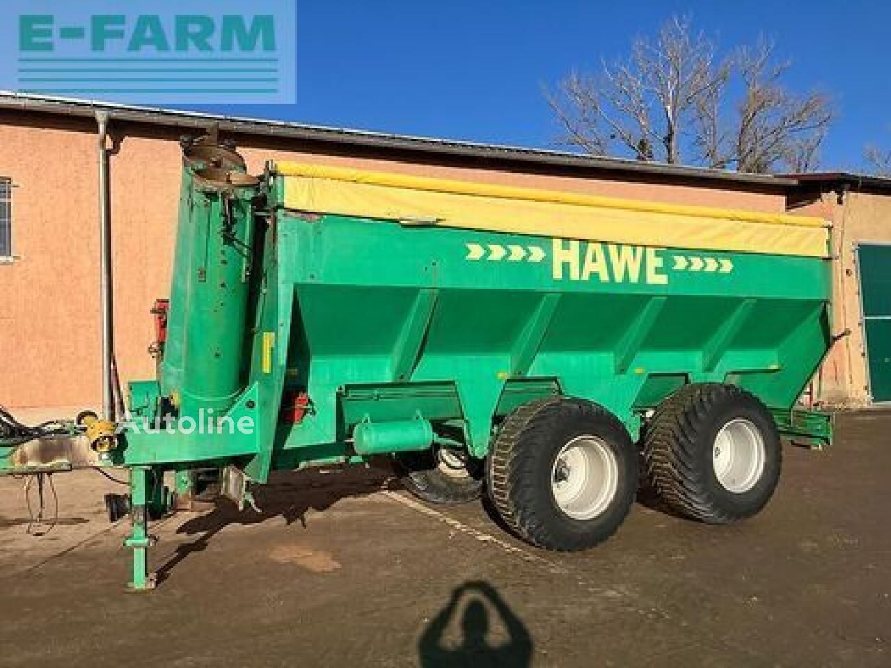 Hawe ulw 2500 prikolica platforma
