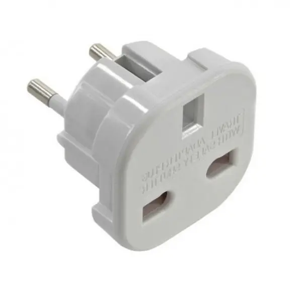 Adapter E-Green Euro utikac - UK uticinca beli