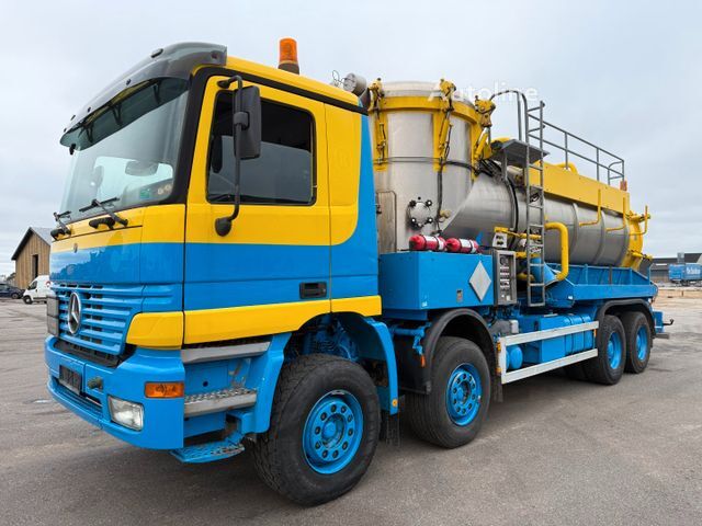 Koks MERCEDES-BENZ Actros 4140 8x4 KOKS MEGAVAC 8000 ADR Dry Vac autofekalac