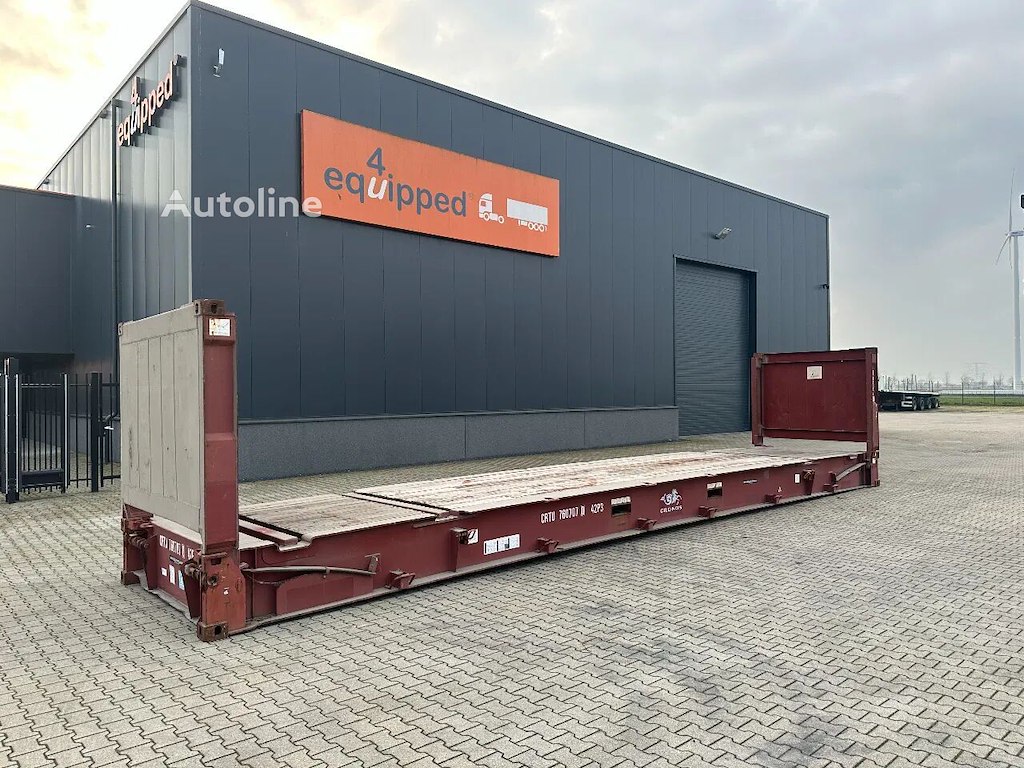 CIMC 40FT FLATRACK FLUSH FOLDING / 10x available kontejner 40 stopa
