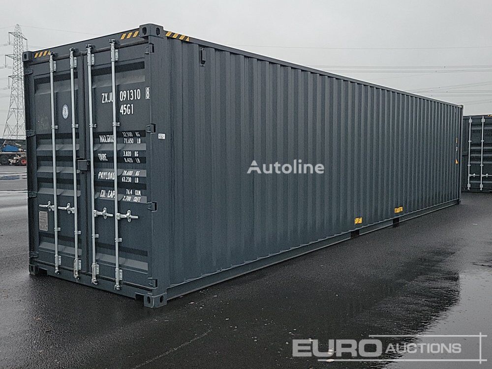 Prodaje se 40ft HC Container, 4 Side Doors, 1 End Door (No 38) kontejner 40 stopa na aukciji