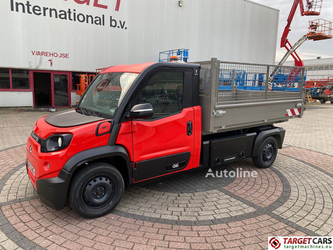 Goupil G6 ELECTRIC UTILITY VEHICLE UTV TIPPER KIPPER VAN 12-2021 RED 16