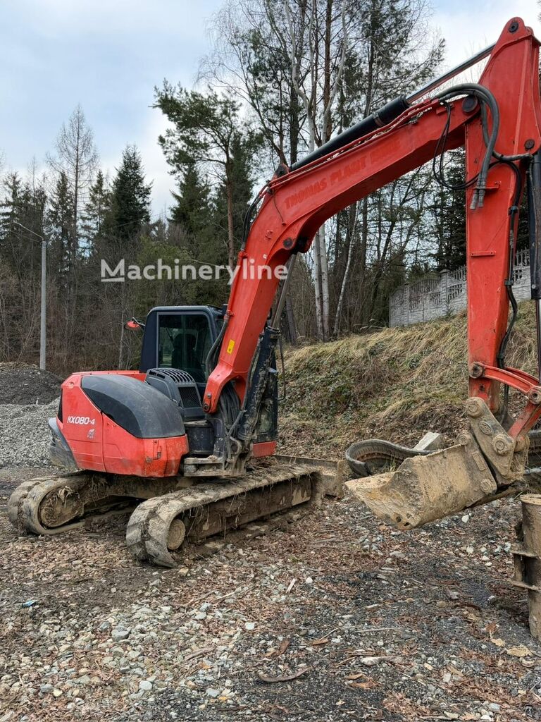 Kubota KX080-4 mini bager