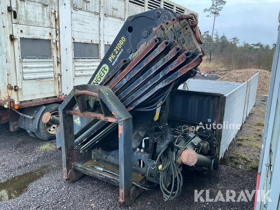 Prodaje se Kranflak med Palfinger-kran karoseriju kipera na aukciji