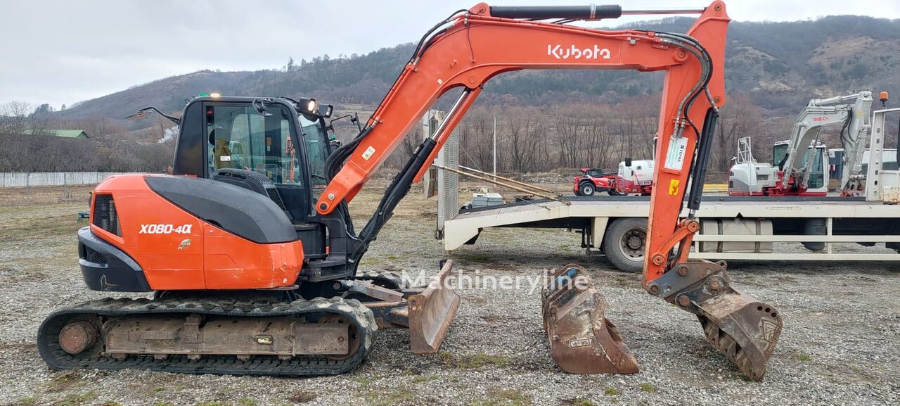 Kubota KX080-4 midi bager