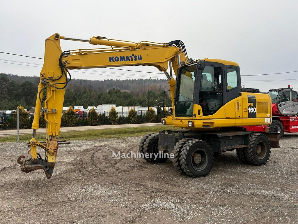 Komatsu PW160-7H bager točkaš