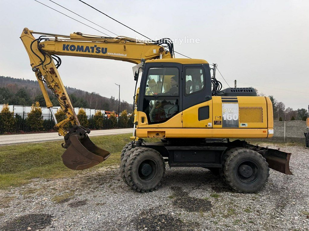 Komatsu PW160 7E0 bager točkaš