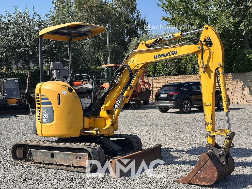 Komatsu PC26MR-3 mini bager