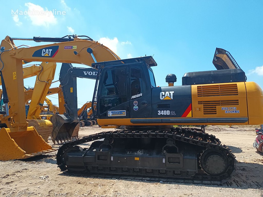 Caterpillar 340 bager guseničar