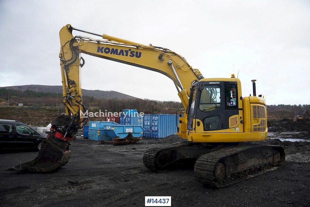 Komatsu PC228USLC-10 crawler excavator with GPS, rototilt and 2 buckets bager guseničar