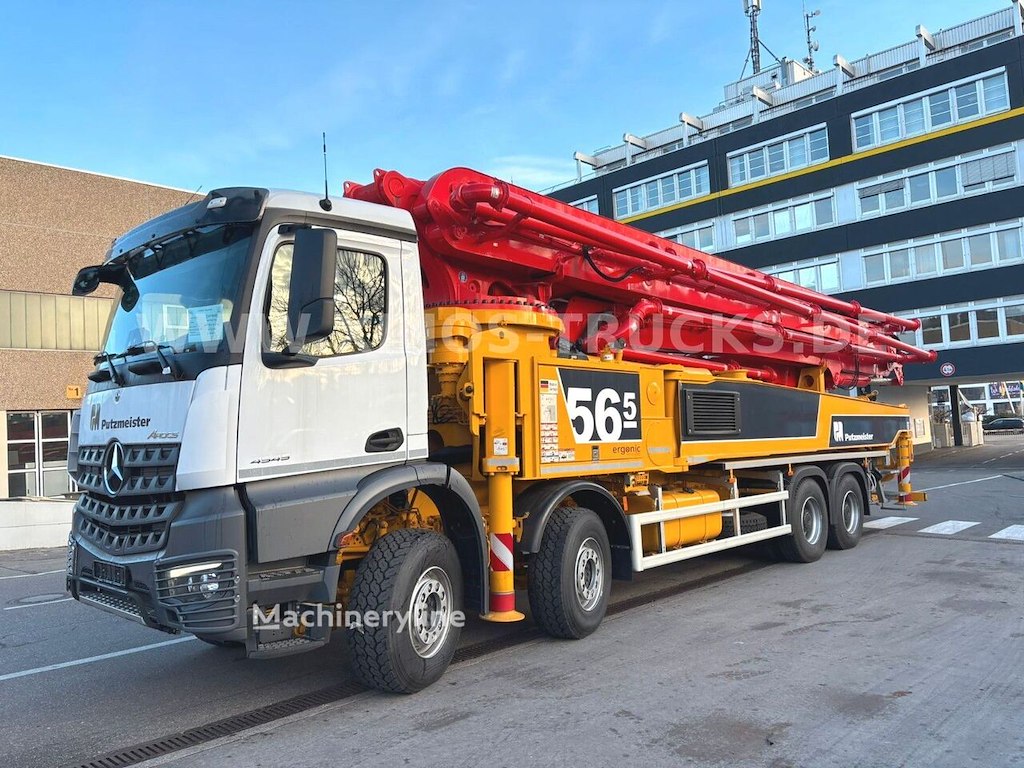 Nova Putzmeister BSF 56M/5 16.HLS na šasiji Mercedes-Benz Arocs 4545 pumpa za beton