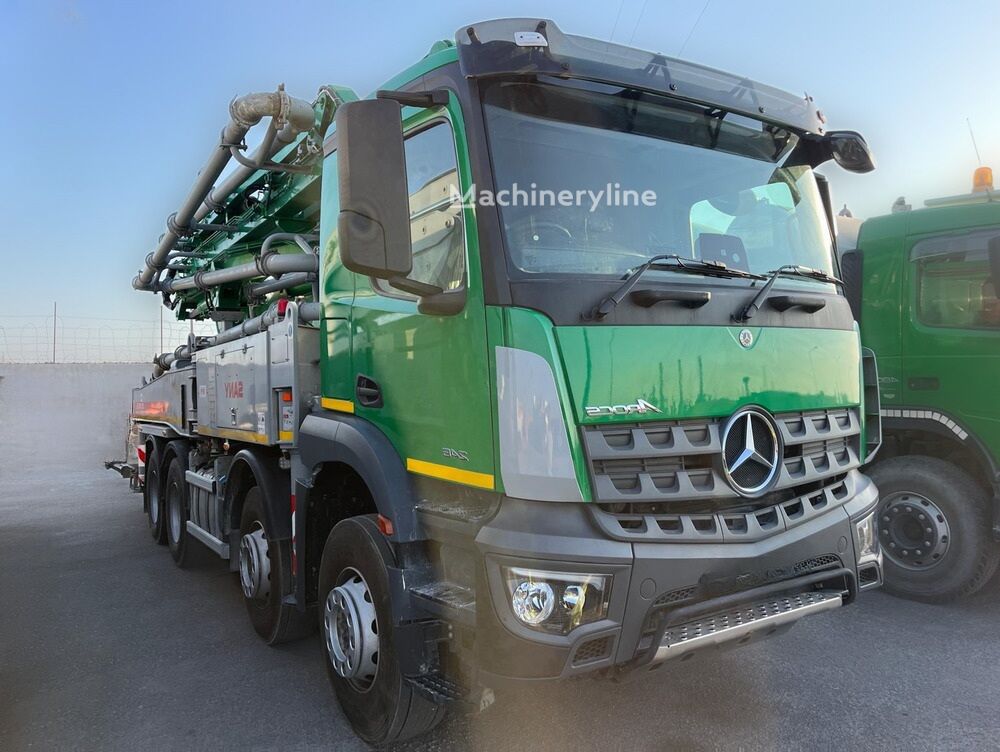 Sany SY37 RZ5-160 na šasiji Mercedes-Benz Arocs 3246 pumpa za beton