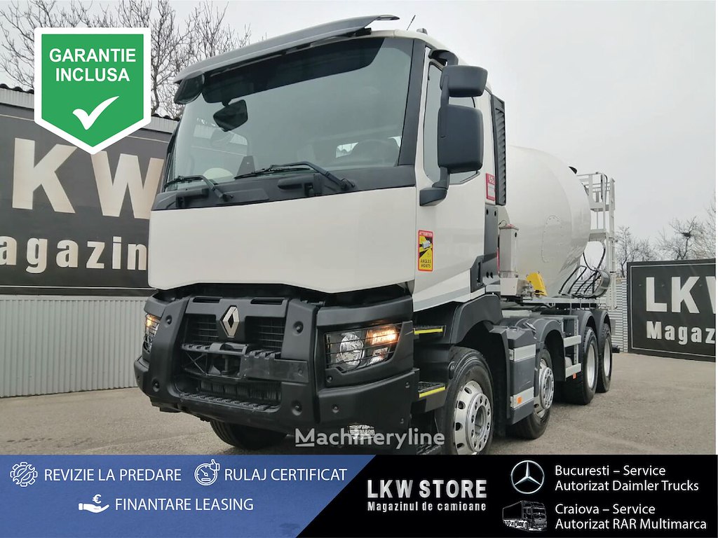 Liebherr HTM 905 na šasiji Renault C 430 kamion s mešalicom za beton