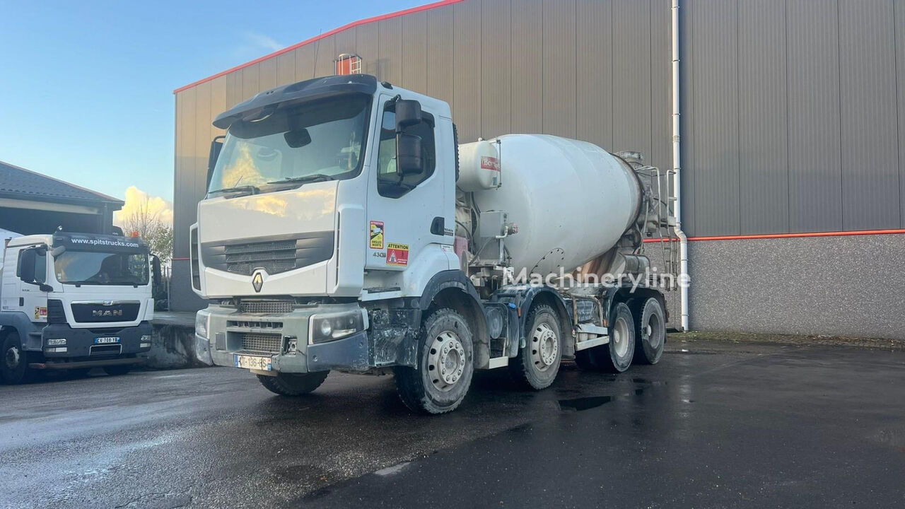 Renault PREMIUM LANDER 430 DXI 9m3 kamion s mešalicom za beton