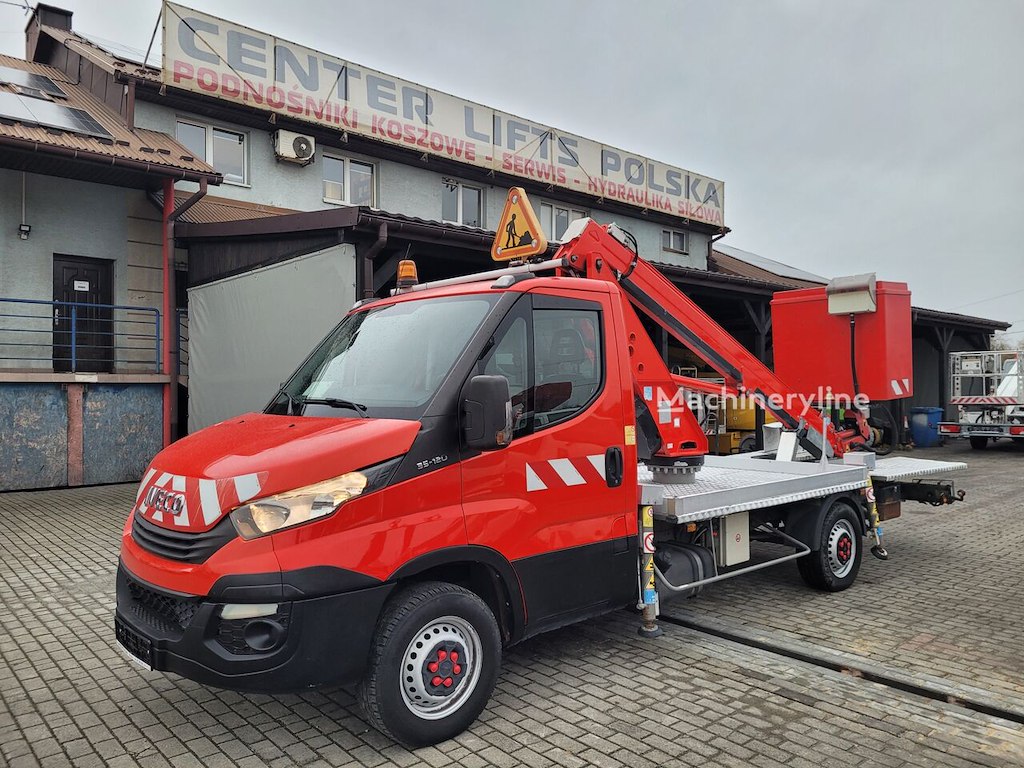IVECO Daily 35S12 - 16 m gsr e169tr bucket truck boom lift auto dizalica s korpom