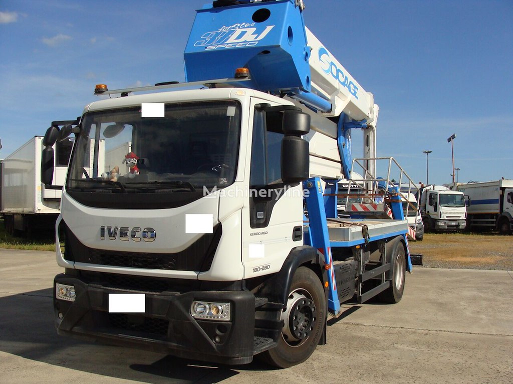 IVECO 180E28 hidraulična zglobna platforma