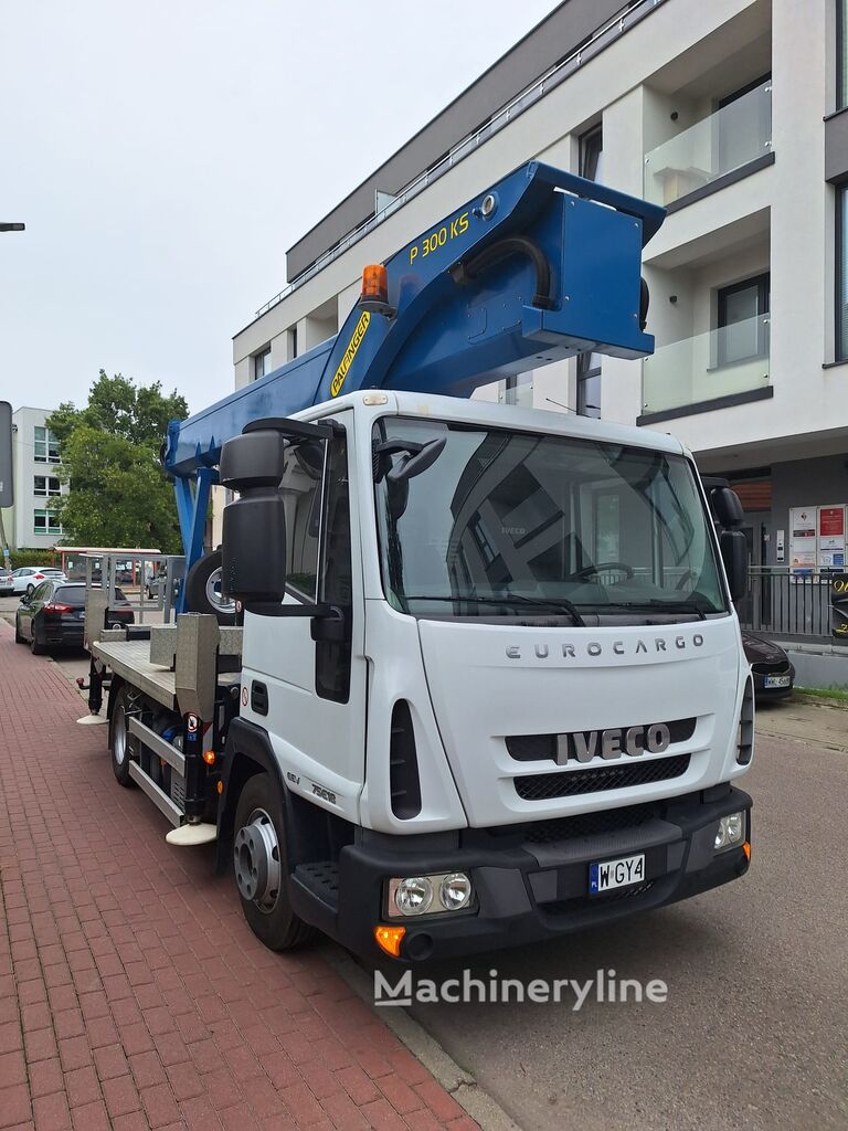 IVECO EuroCargo 95 auto dizalica s korpom