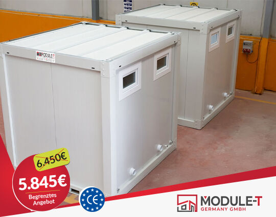 Novi Module-T WC- & Duschcontainer gesucht – 300 × 240 cm Modul sanitarni kontejner