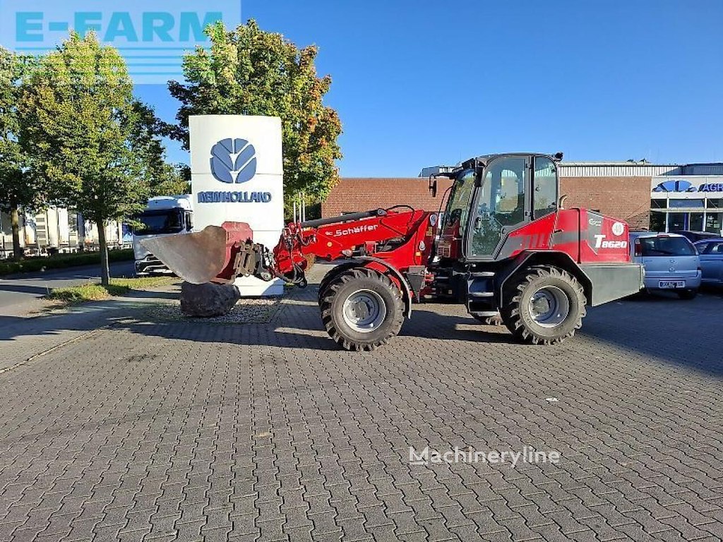 Schäffer 8620t - 2 teleskopradlader 40km/h, klima, 95 kw prednji utovarivač