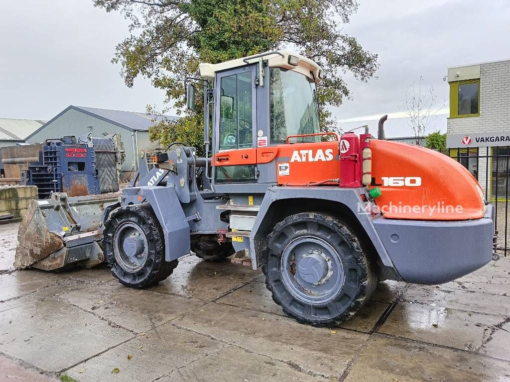 Atlas L160 terex tl160 shovel lwiellader loader ce 4x4 prednji utovarivač