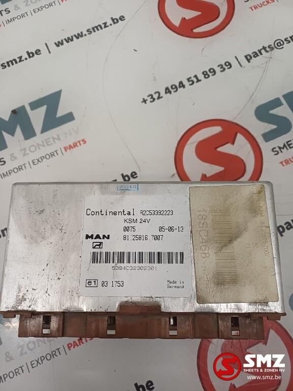 MAN Occ ECU KSM regeleenheid 81258167007 upravljačka jedinica za kamiona