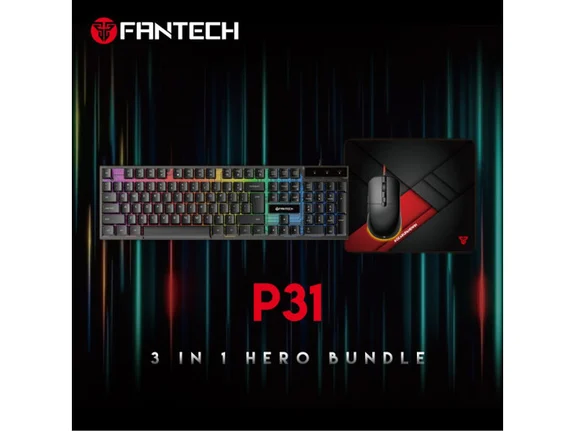 Fantech Tastatura + miš + podloga USB P31 Hero 3u1