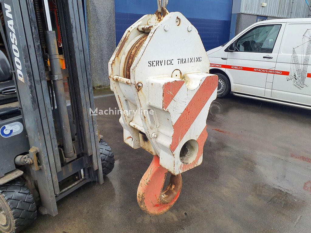 Terex Hookblock 18 mm 3 sheave 50t kuka za dizalice za autodizalice