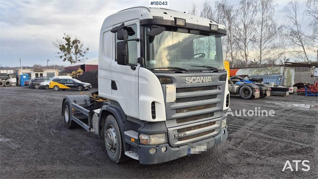 Scania R420 semi-tractor truck (2008) tegljač