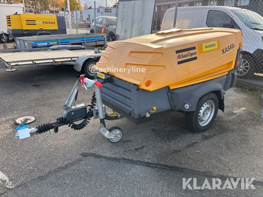 Prodaje se Atlas Copco XAS97 mobilni kompresor na aukciji