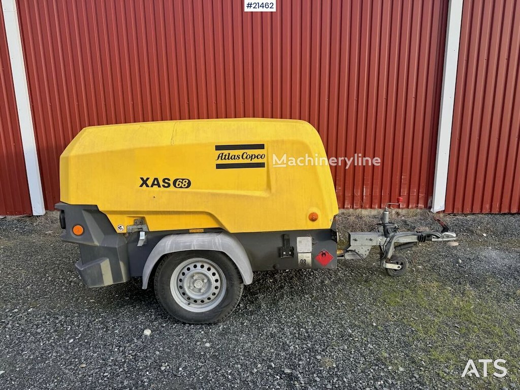 Atlas Copco 2016 Atlas Copco XAS68 Kompressor mobilni kompresor